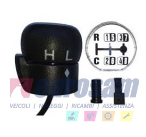 504081568 pomello selettore leva marce iveco eurocargo tector 2008